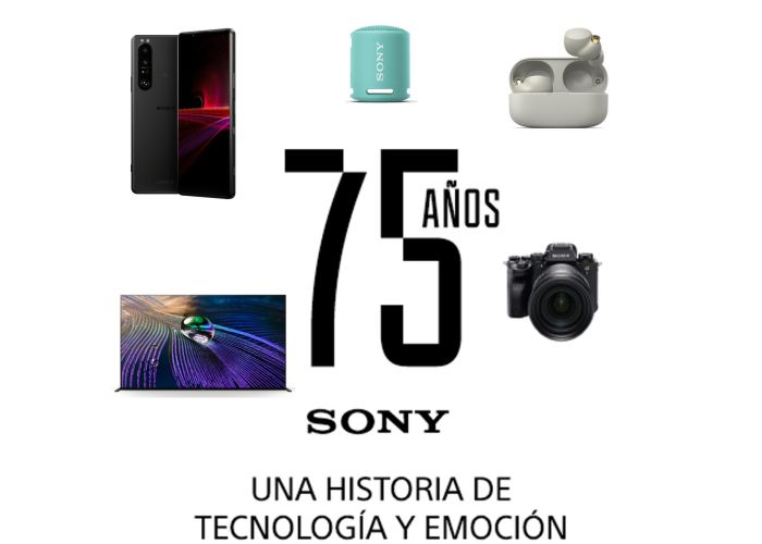 Sony celebra 75 anos, um extraordinário marco que nos relembra o slogan ...